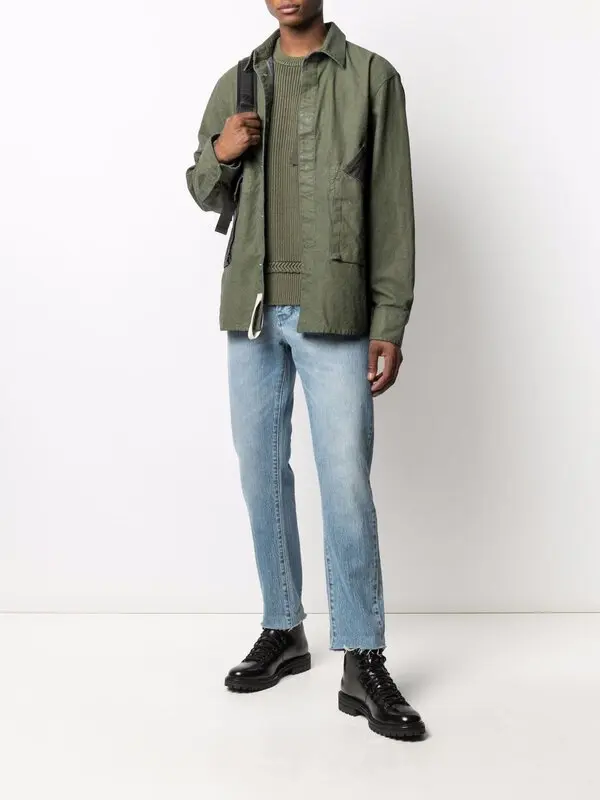 DIESEL® Waxed Canvas Overshirt