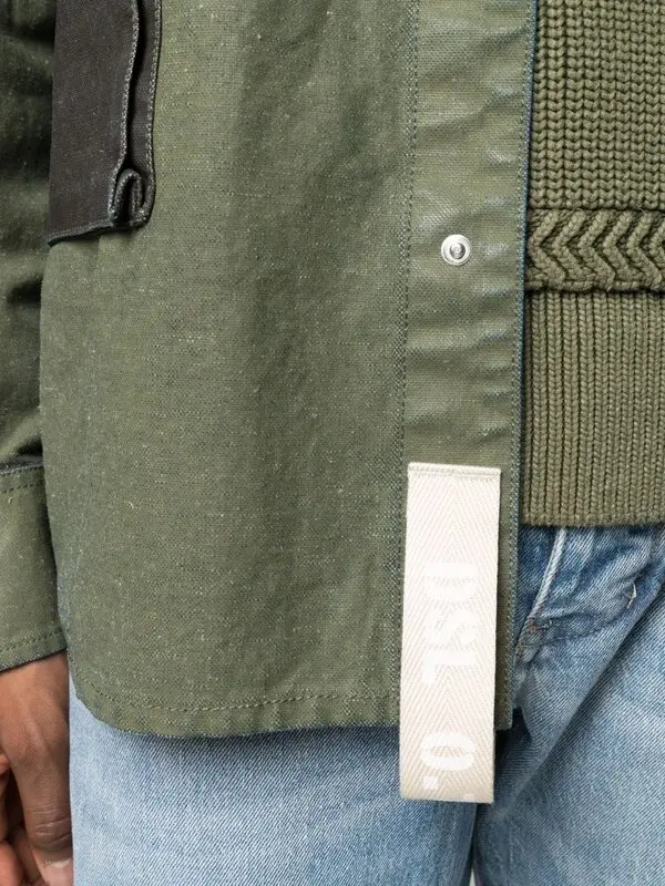 DIESEL® Waxed Canvas Overshirt