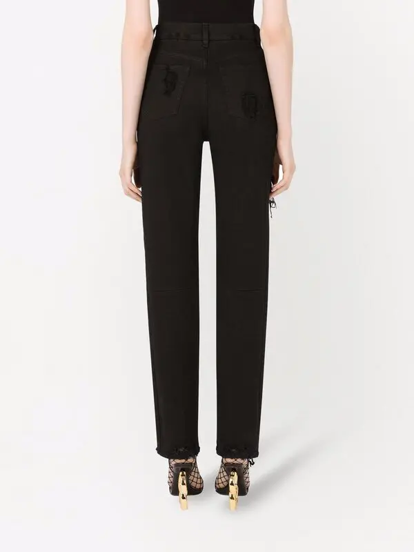 Dolce & Gabbana Distressed Boyfriend Jeans