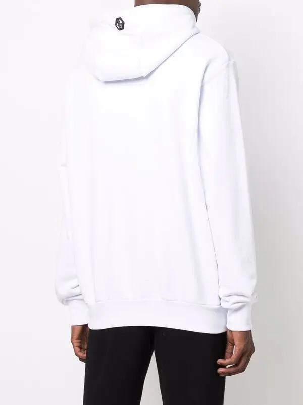 Philipp Plein Crystal-skull Pullover Hoodie