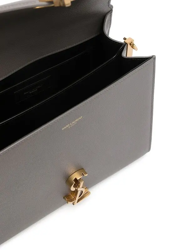 Saint Laurent Logo-plaque Tote Bag