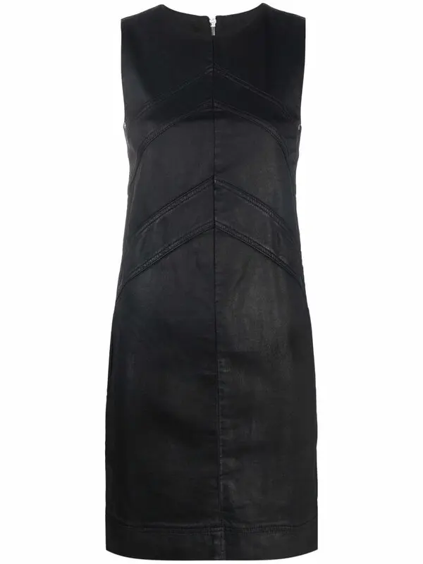 DIESEL® Coated Sleeveless Mini Dress