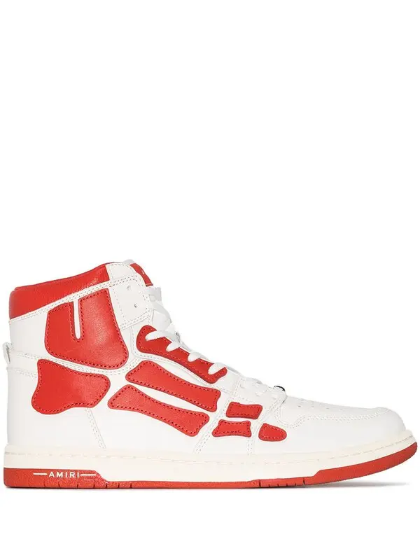 Amiri Skel High-top Sneakers - White