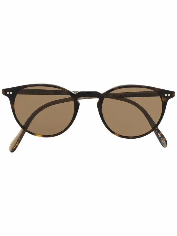 Oliver Spencer Riley Sunglasses - Brown