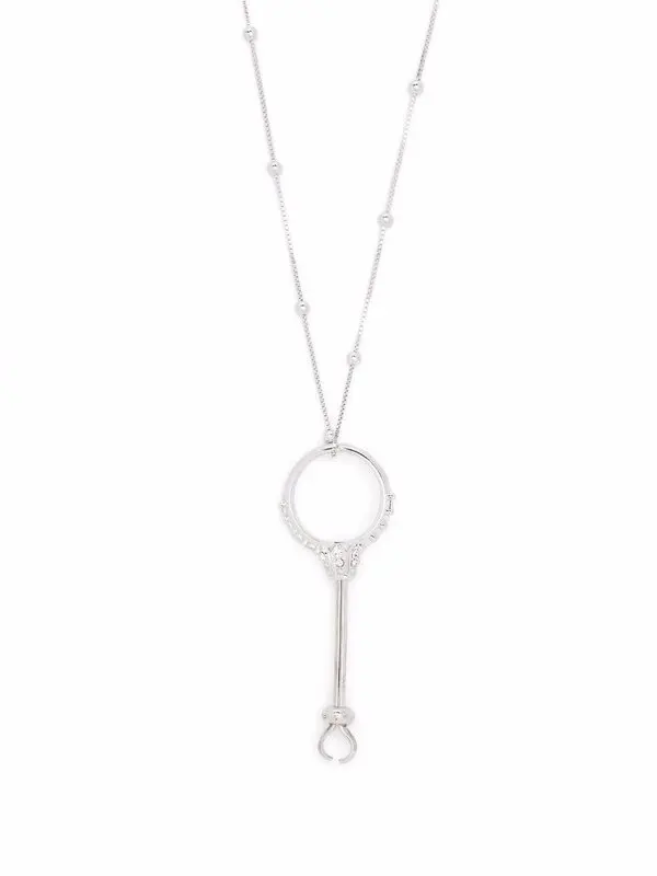 PANCONESI Crystal-embellished Necklace - Silver