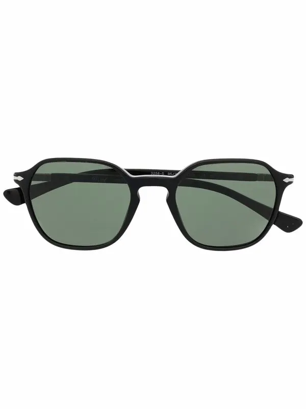 Persol Tinted Octagon Sunglasses - Black