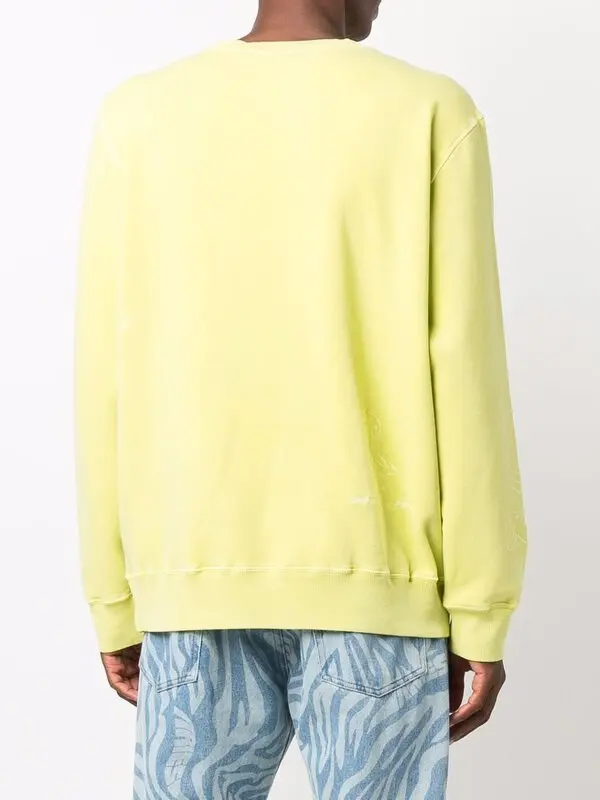 DIESEL® Embroidered Motif Jumper