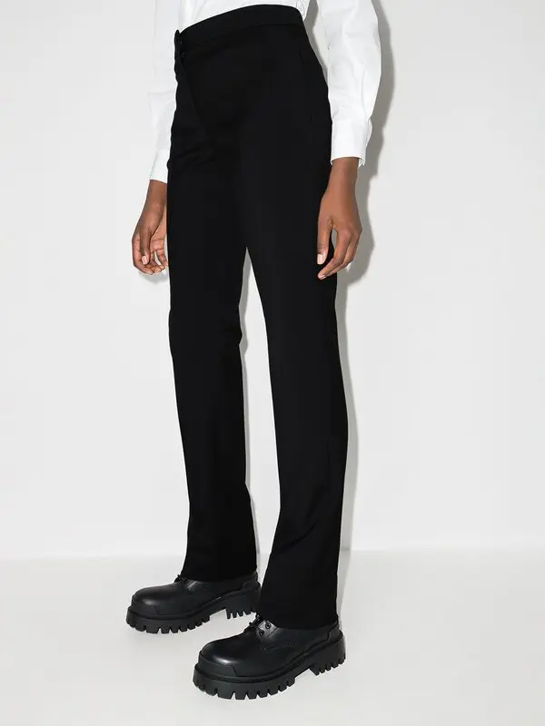 Alexander McQueen Straight-leg Wool Trousers