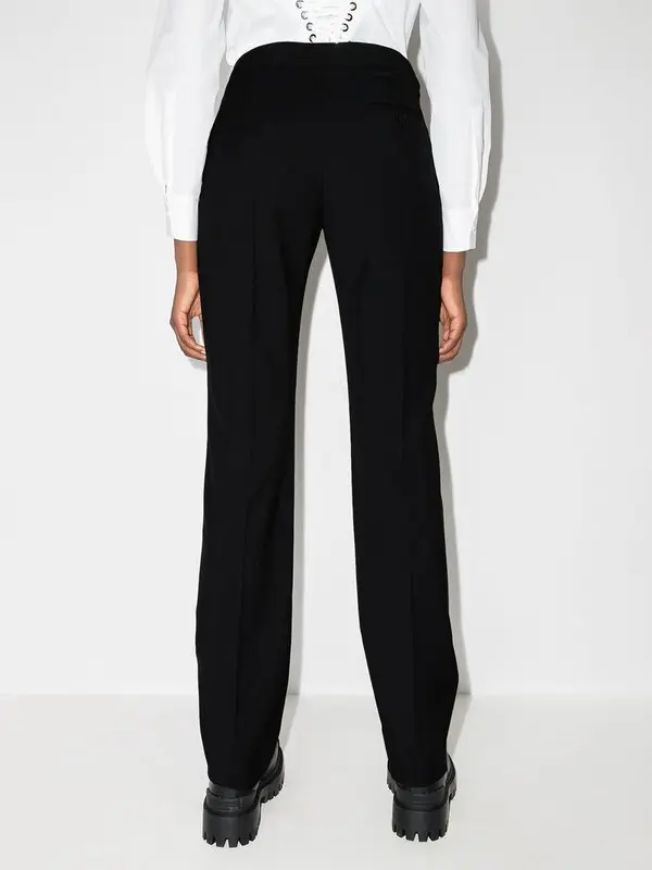 Alexander McQueen Straight-leg Wool Trousers