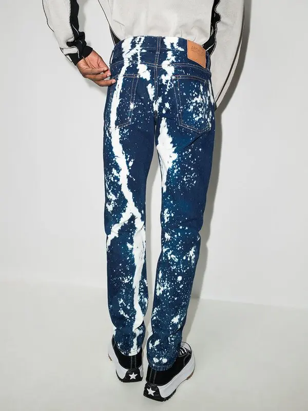 Palm Angels Galaxy Dye Slim-fit Jeans