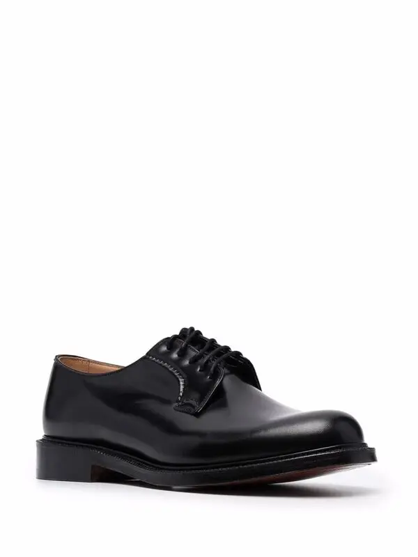 Church's Leather Derby Shoes - Black