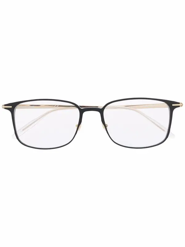 Montblanc Square Eyglass Frames - Black