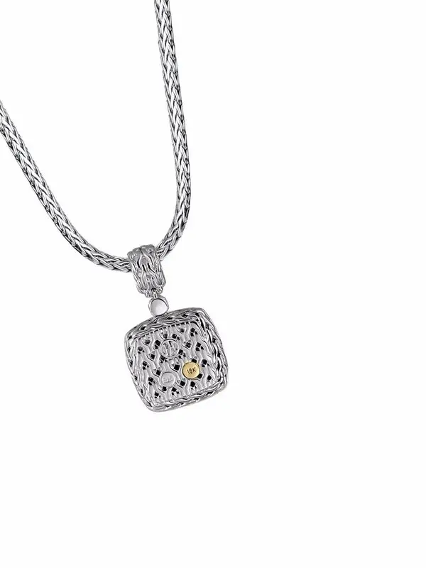 John Hardy Classic Chain Medium Square Pendant