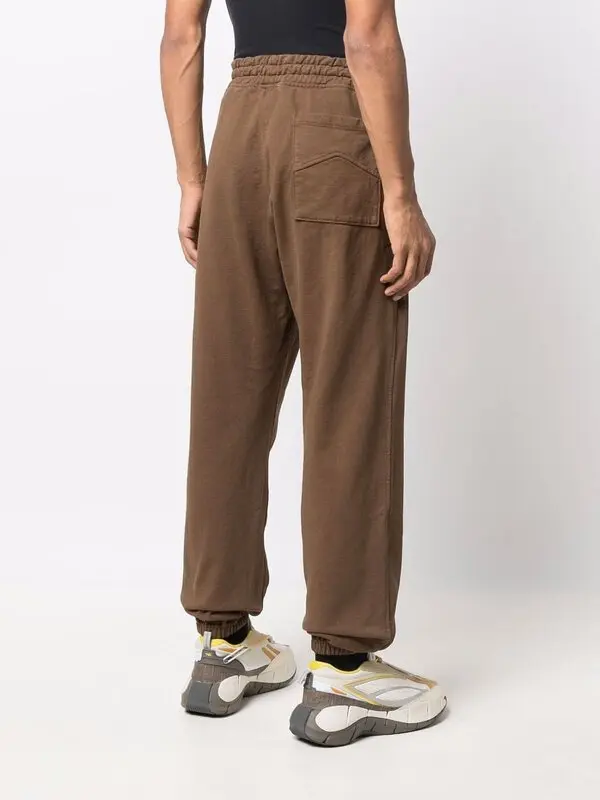 Rhude Drawstring-waist Track Trousers - Brown