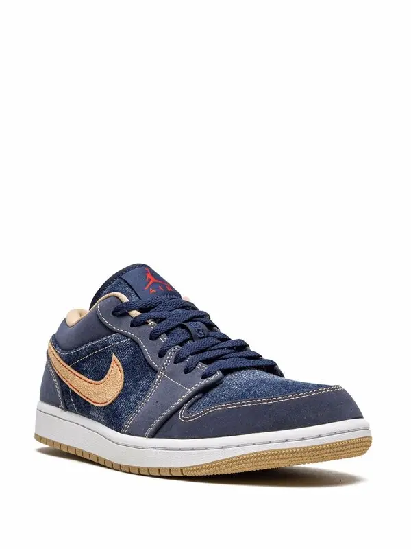 JORDAN Air 1 Low Se Denim Sneakers - Blue