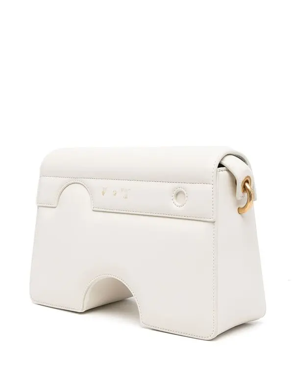 Off-White Burrow-22 Shoulder Bag - White