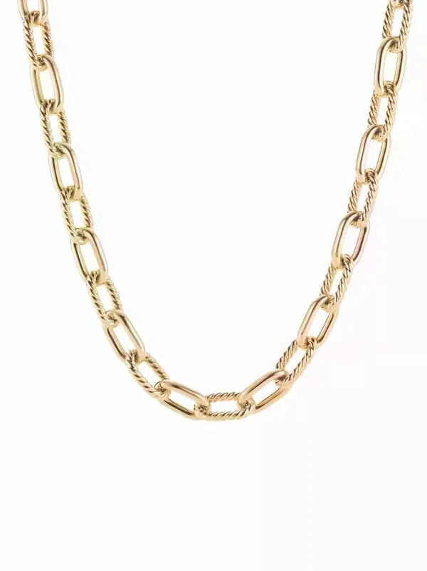 David Yurman 18kt Yellow Madison 11mm Chain Necklace - Gold