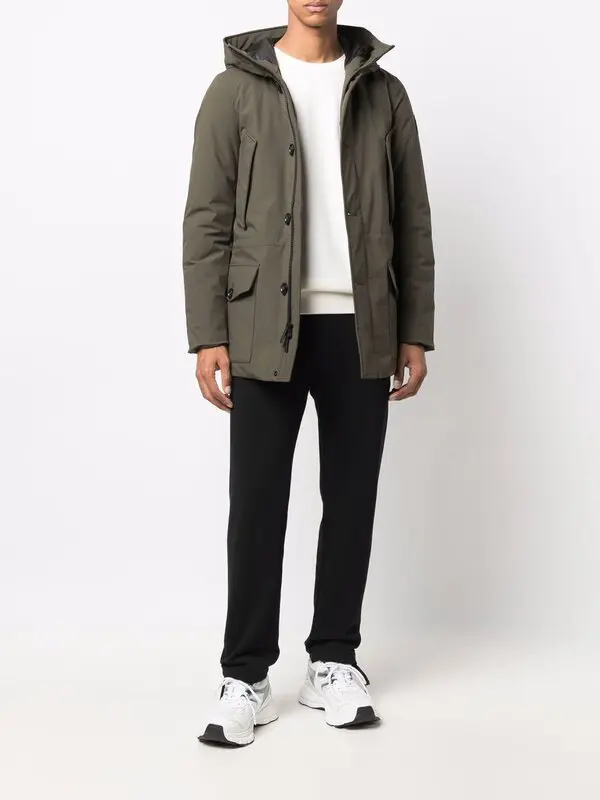 Woolrich Arctic Stretch Parka Coat - Green