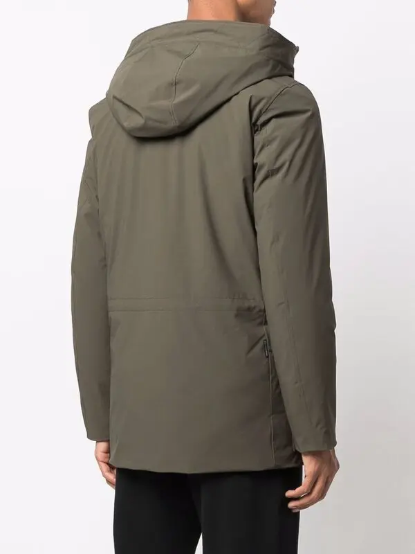 Woolrich Arctic Stretch Parka Coat - Green