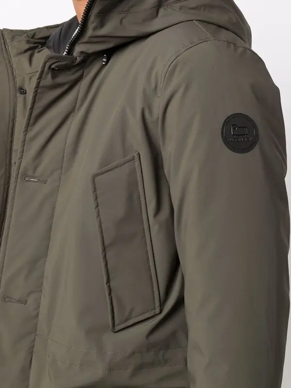 Woolrich Arctic Stretch Parka Coat - Green