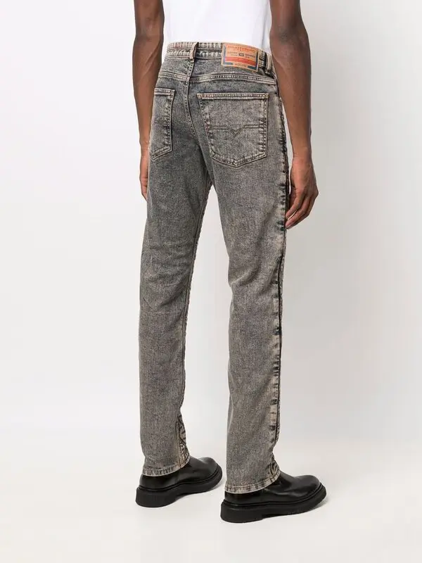 DIESEL® Diamond Embroidered Slim Fit Jeans