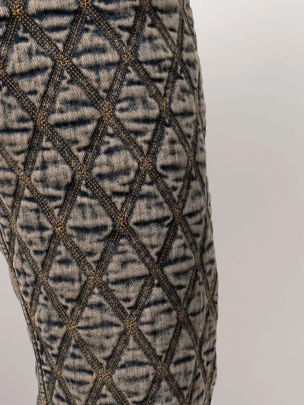 DIESEL® Diamond Embroidered Slim Fit Jeans