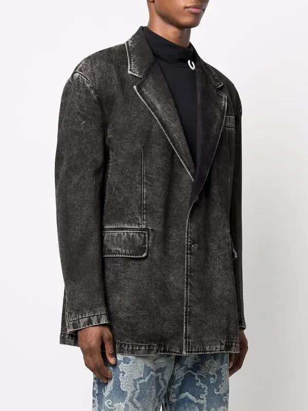 DIESEL® D-blaz Single-breasted Denim Blazer