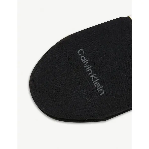 Calvin Klein Cotton-blend No-show Socks Pack Of Two