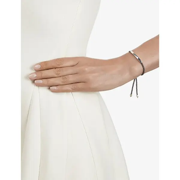 Monica Vinader Sterling Silver Linear Friendship Bracelet