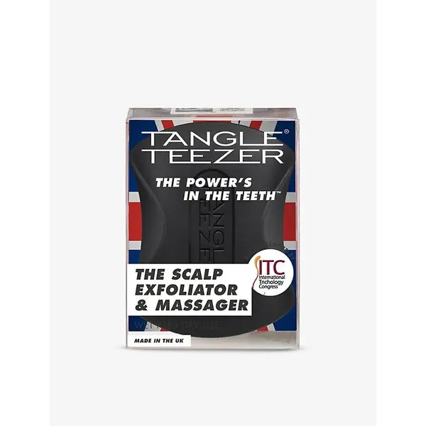 TANGLE TEEZER The Scalp Exfoliator And Massager - Onyx Black
