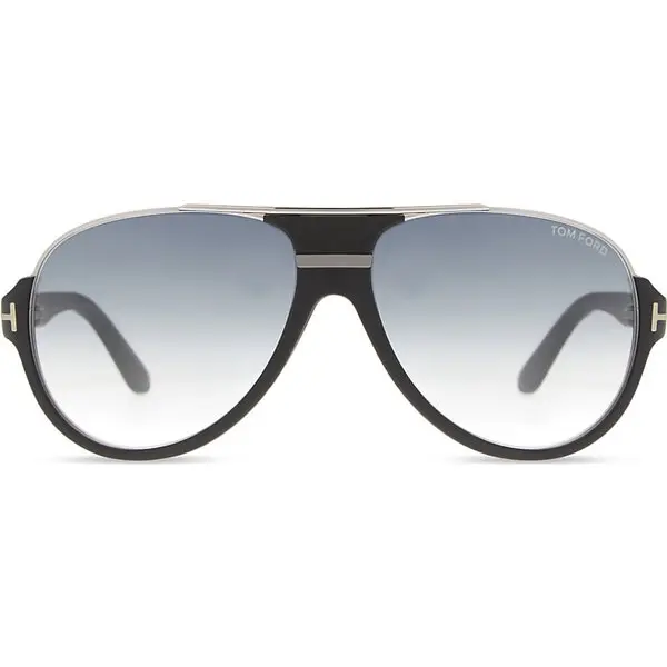 TOM FORD Dimitry Aviator Sunglasses - Black Matte