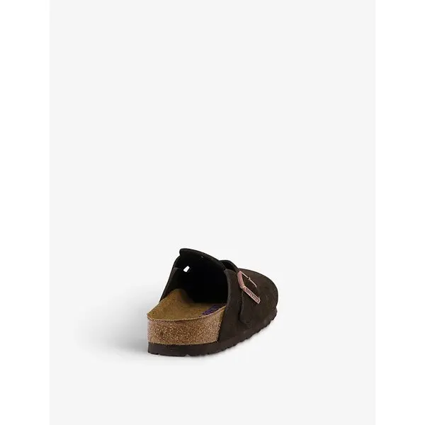 BIRKENSTOCK Boston Suede Clogs