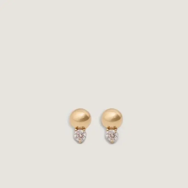 KINN Olivia Ii Round Diamond Studs