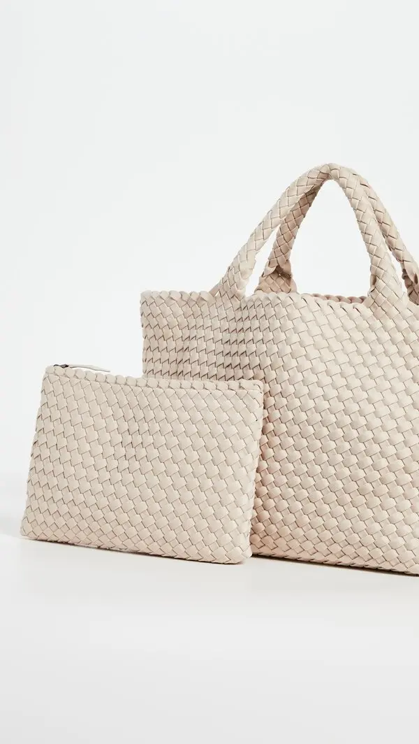 NAGHEDI St Barths Medium Tote - Ecru