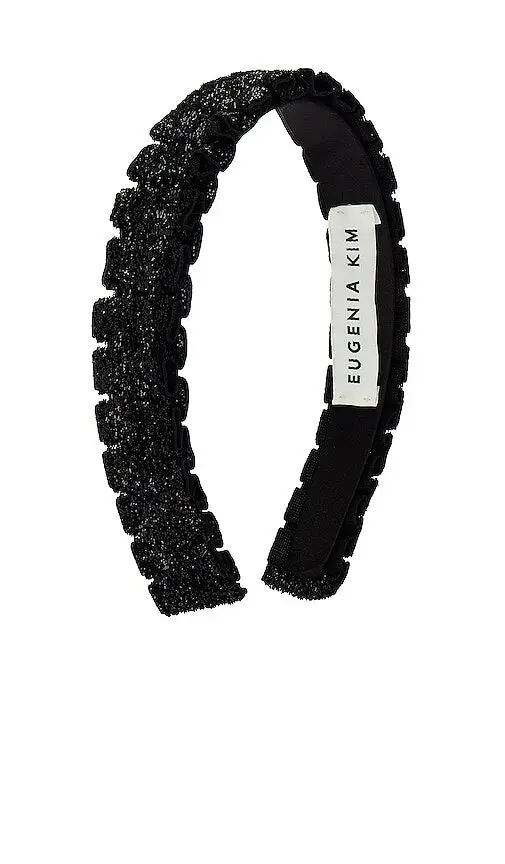 Eugenia Kim Rafaela Headband In Black - 20% Off | Editorialist