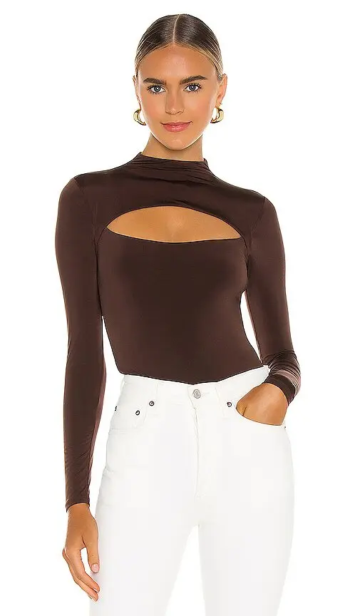 LOVERS AND FRIENDS Electra Bodysuit - Brown
