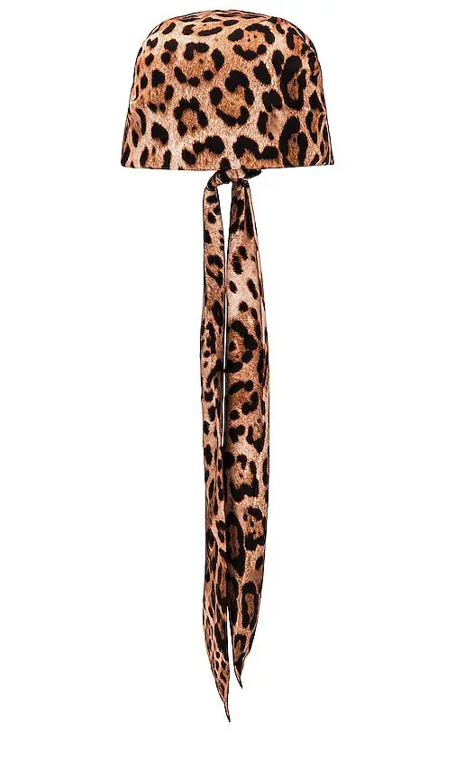 Eugenia Kim Gigi Headscarf - Camel & Black - 19% Off  display picture 1