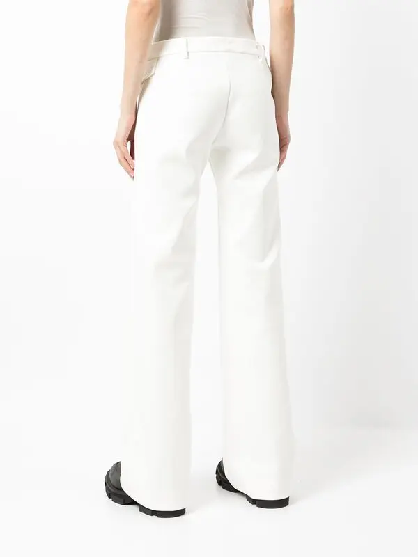DION LEE Low-rise Straight-leg Trousers