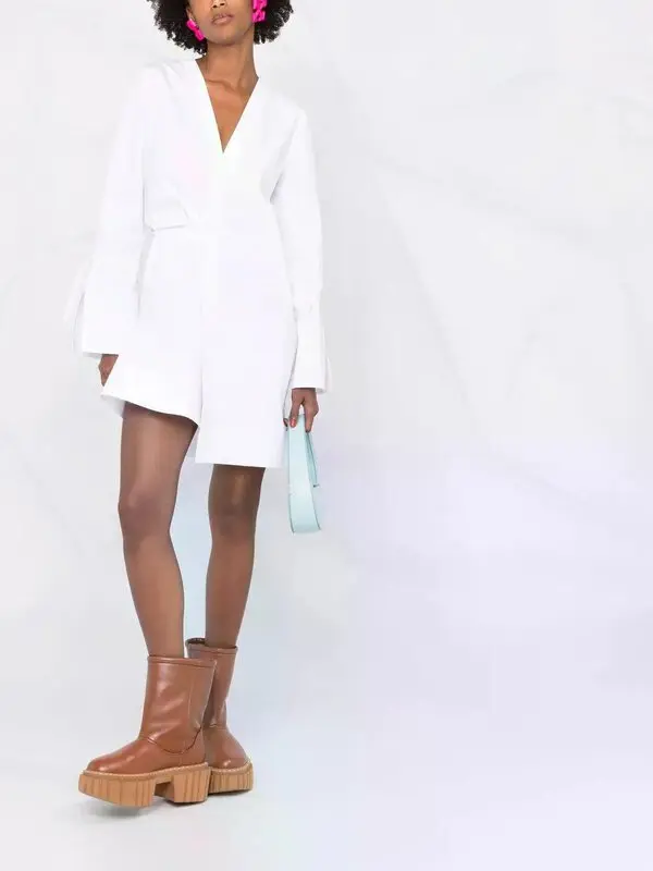 Off-White Shirt Dress