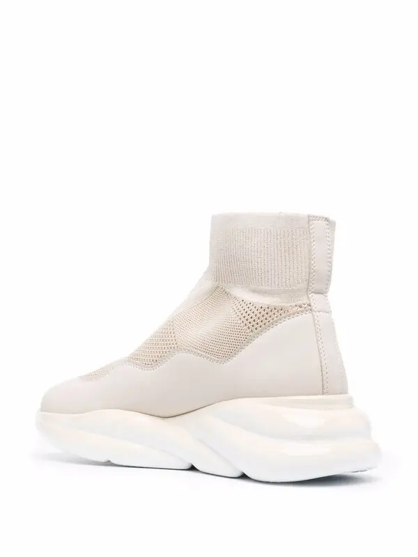 Philipp Plein Sock-style Sneakers - Neutrals