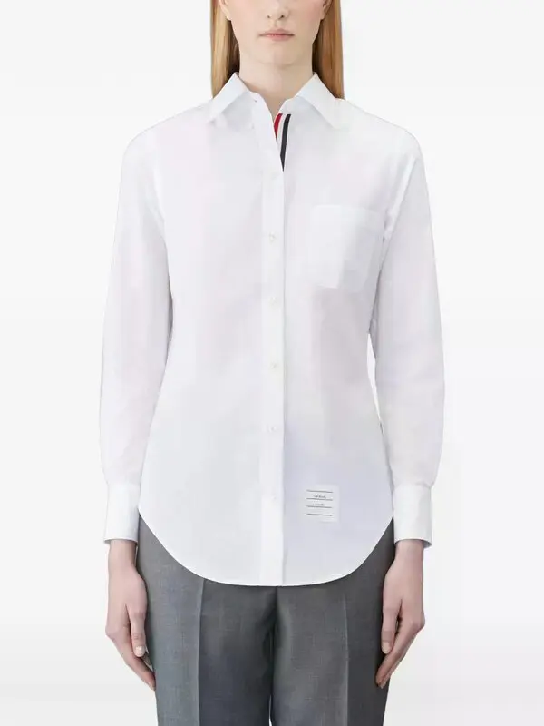 Thom Browne Button-down Shirt - Chalk