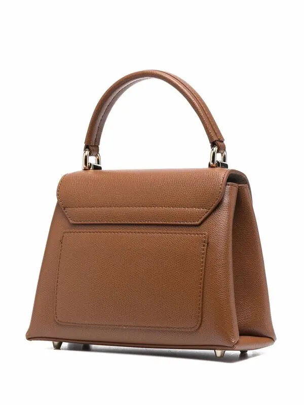 Furla 1927 Leather Tote - Brown