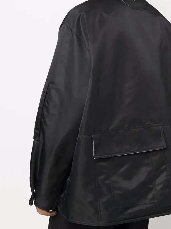 Valentino Garavani Zip-up Shirt Jacket