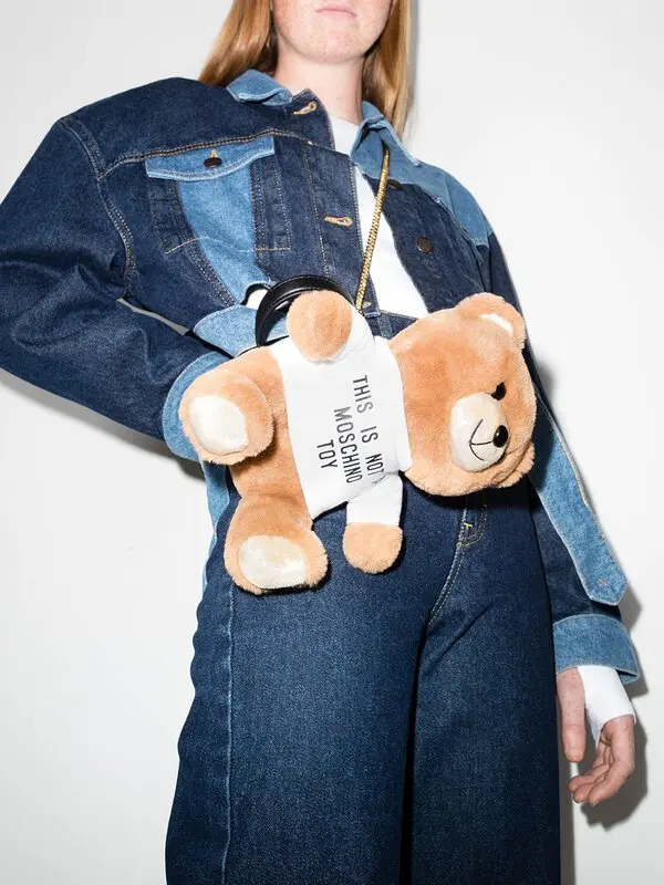 Moschino Furry Bear Shoulder Bag