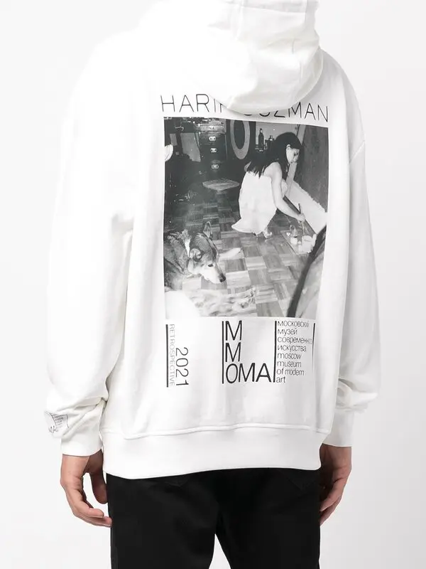 HACULLA. X Harif Guzman Moma Show Hoodie - White