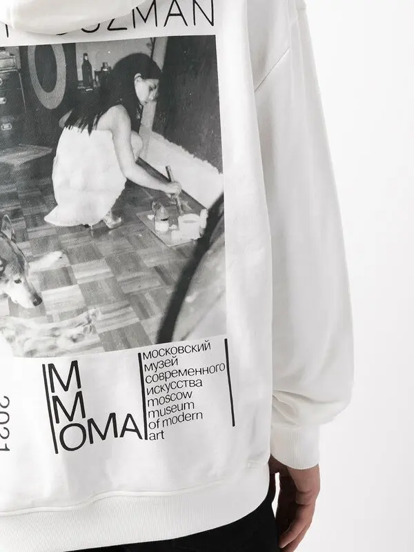 HACULLA. X Harif Guzman Moma Show Hoodie - White