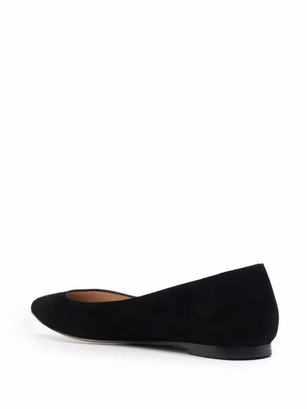 GIANVITO ROSSI Suede Ballerinas
