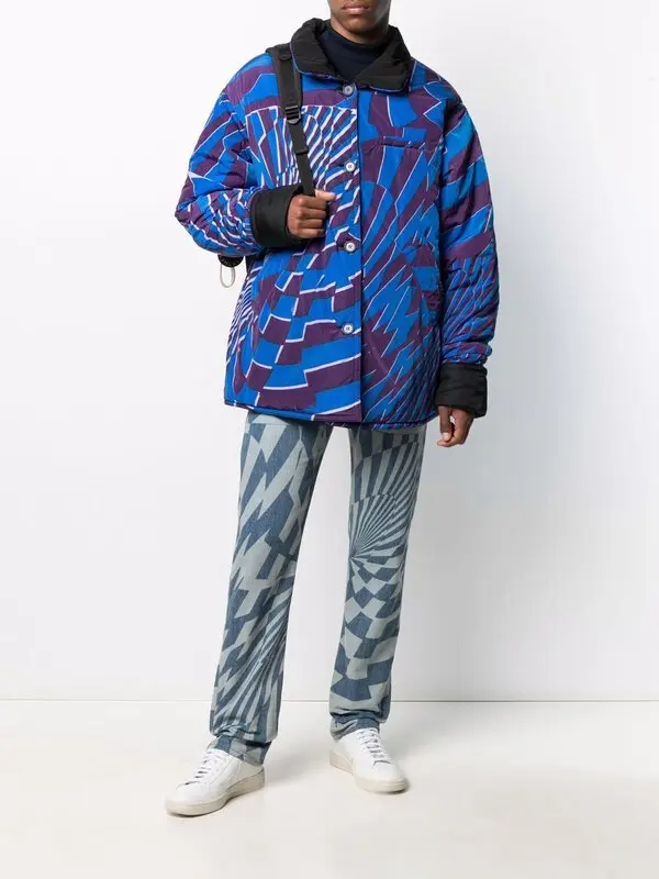 Stella McCartney Graphic-print Padded Jacket
