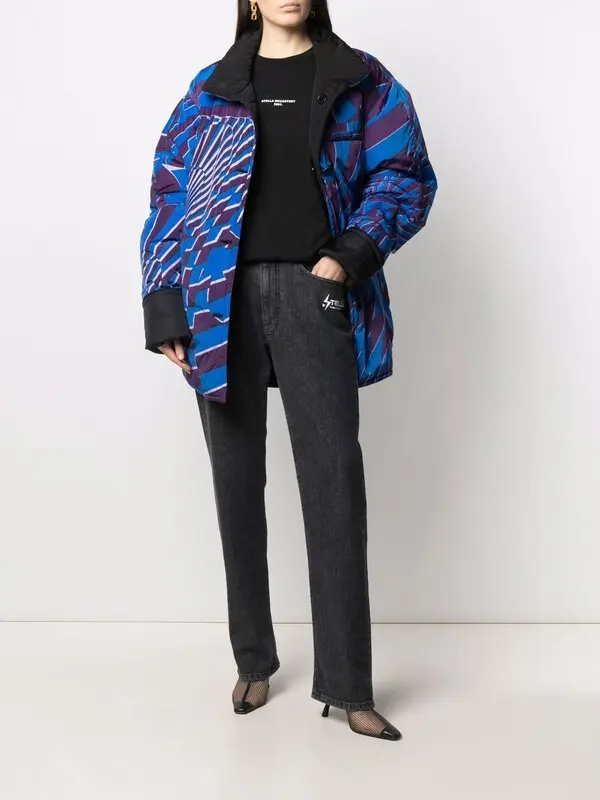 Stella McCartney Graphic-print Padded Jacket