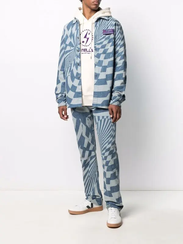 Stella McCartney Logo Print Hoodie - Neutrals